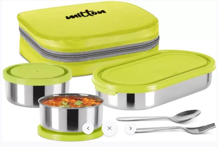 MILTON Cubite Tiffin MULTI-COLOR (1032ML) | Daraz.com.bd