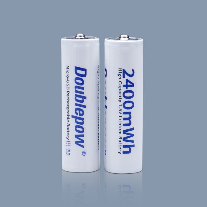 1.5V 2400mWh Size AA Double lithium ion rechargeable battery cell- Type ...