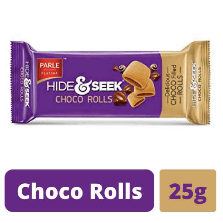 Parle Hide & Seek Choco Rolls,25g (Pack of 16) | Daraz.com.bd