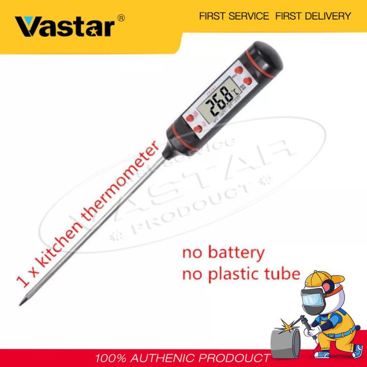 Vastar Electronic Digital Food Thermometer For Cake Candy Fry BBQ Food Meat Temperature ...