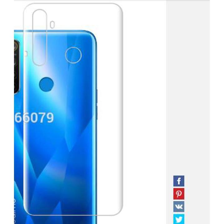 Realme 5 Back sticker 100% Hydrogel material | Daraz.com.bd