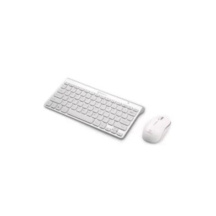 Micropack iFREE Mini KM-218W Wireless Keyboard & Mouse Combo (White ...