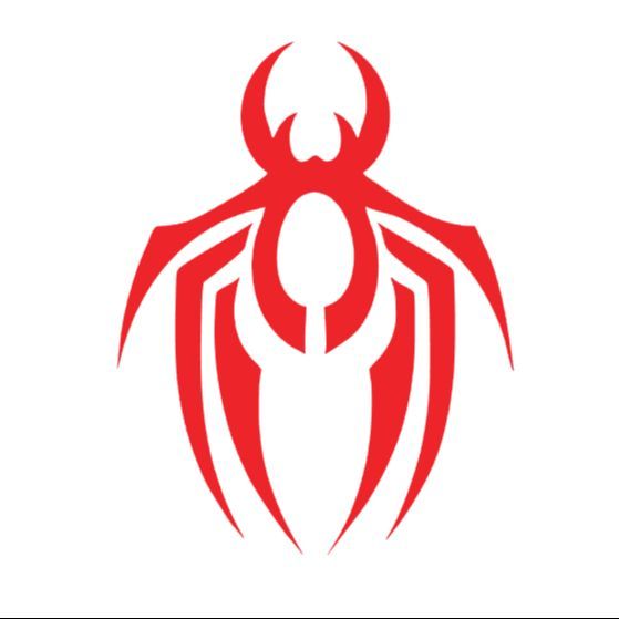 Spiderman Logo Sticker for bike | Daraz.com.bd