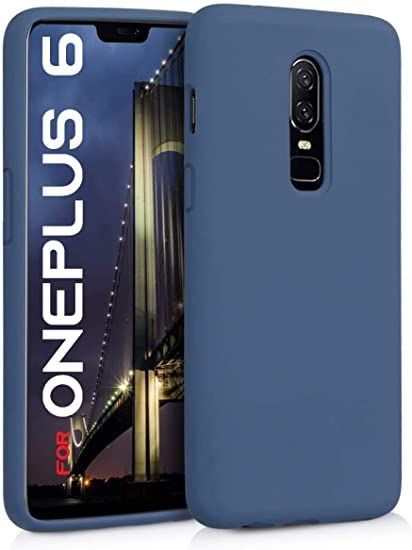 For OnePlus 6 Case Soft Sandstone Slim Matte Cover Liquid Silicone Case ...