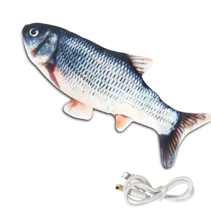 【Funny Bunny Toy Store】MA Simulation Fish Electric Swing Jumping Fish ...