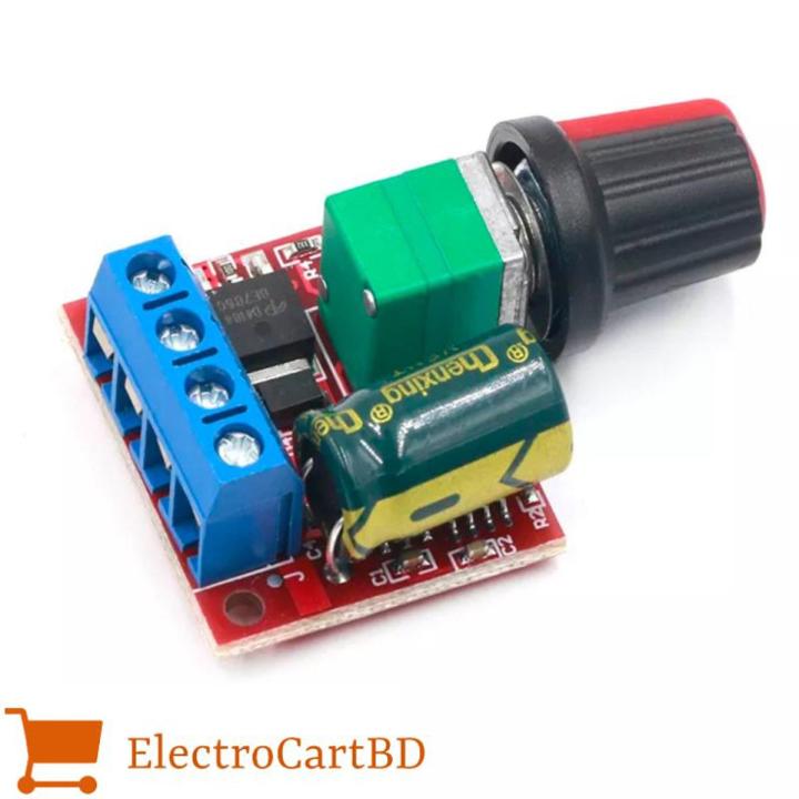 DC-DC 4.5V-35V 5A 90W PWM DC Motor Speed Controller Module - Speed ...