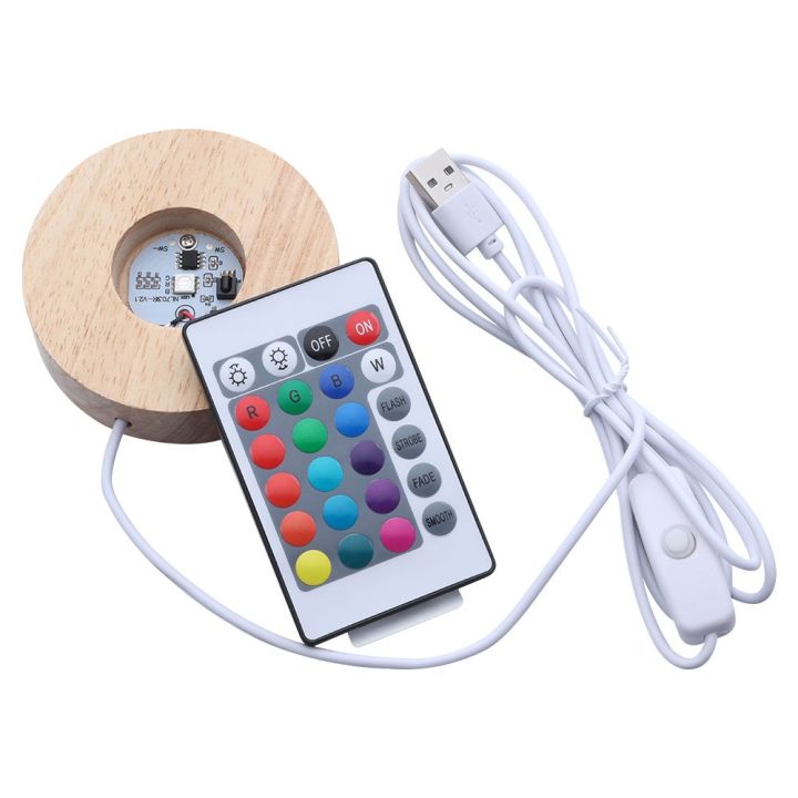 Romantic Night Light for Crystal Ball LED Lights Color Changing Display ...