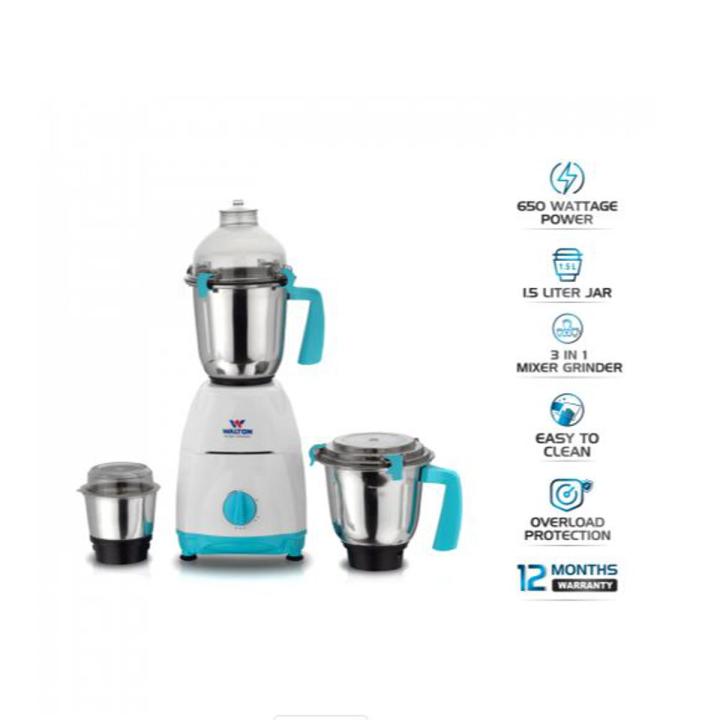 Walton 3 in 1 SS heavy duty mixer grinder Model WBL-VK01 | Daraz.com.bd