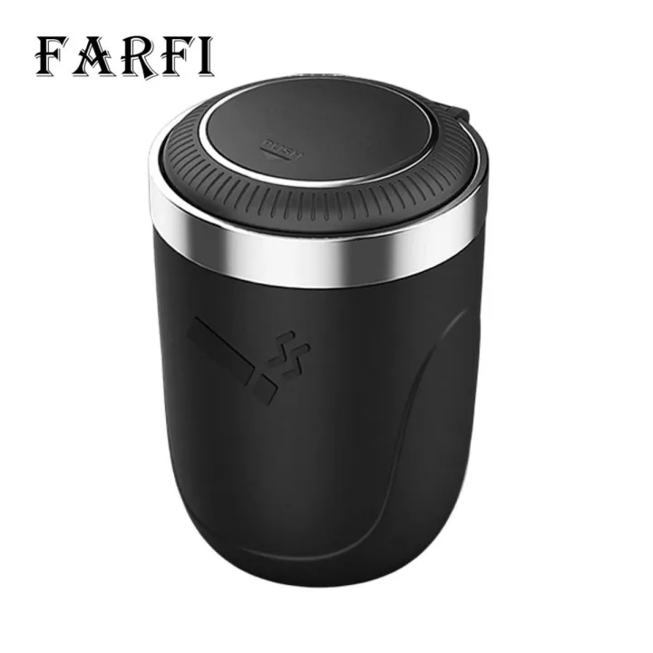 Farfi Smokeless Ashtray Windproof Detachable Mini Car Trash Can | Daraz ...