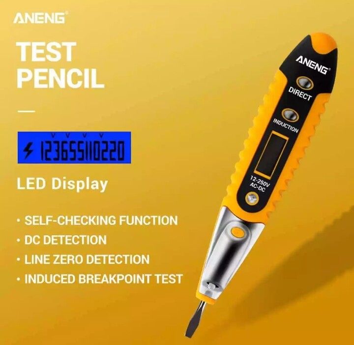 Electric AC Voltage Detector Meter Tester Pen 12V 20V-1 Pcs | Daraz.com.bd