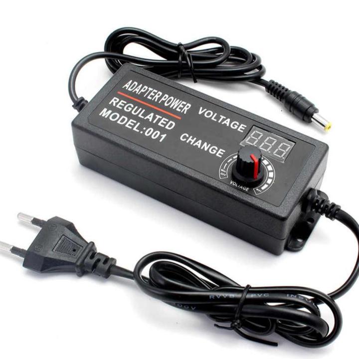 DC 3v To 24v 3a. Universal Adjustable Ac Dc Power Adapter Voltage ...