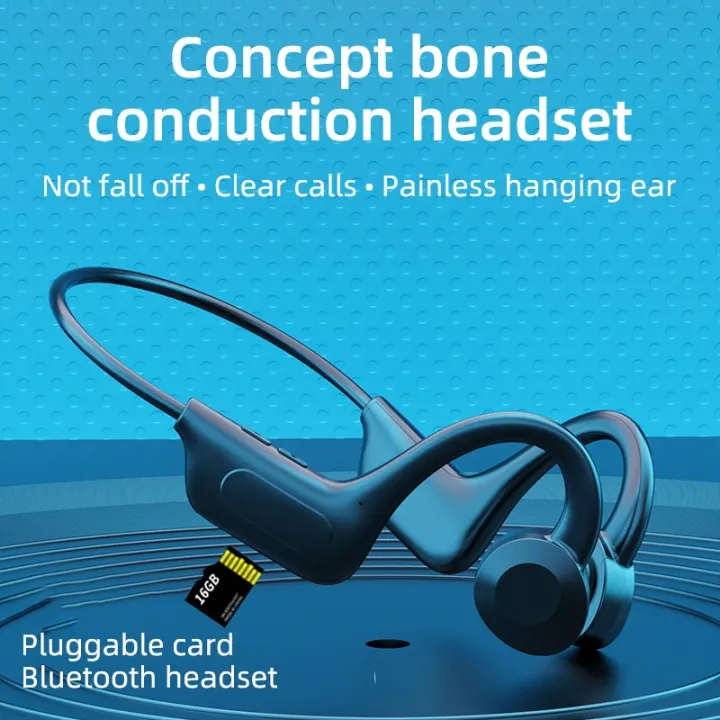 【FUPANG】Painless Wear Open Ear Bone Conduction Bluetooth Waterproof ...