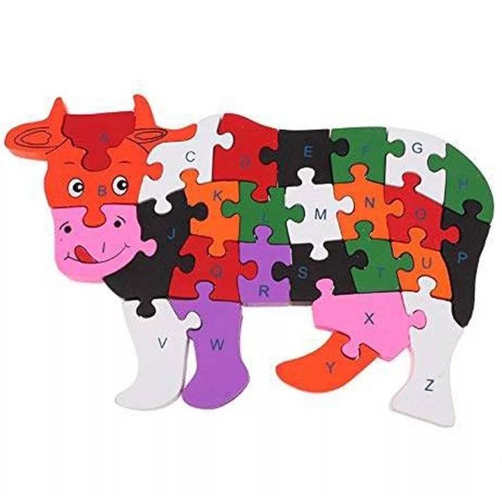 Cute Animal Alphabet Jigsaw For Children Early childhood education ...