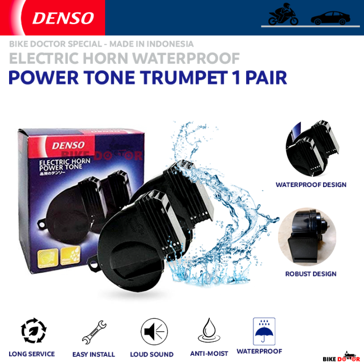 DENSO Waterproof High Performance Car Motorcycle Electric Power Tone ...