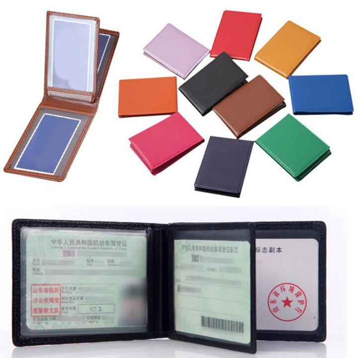 Ultra-thin Driver License Holder Leather Cover for Car Driving ...