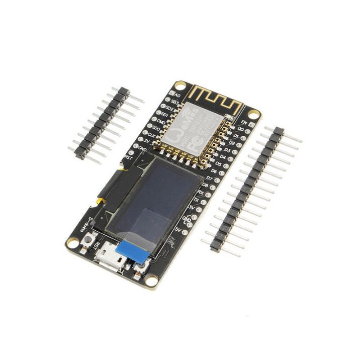 NodeMCU ESP8266 with 0.96 Inch OLED Module Development Board | Daraz.com.bd