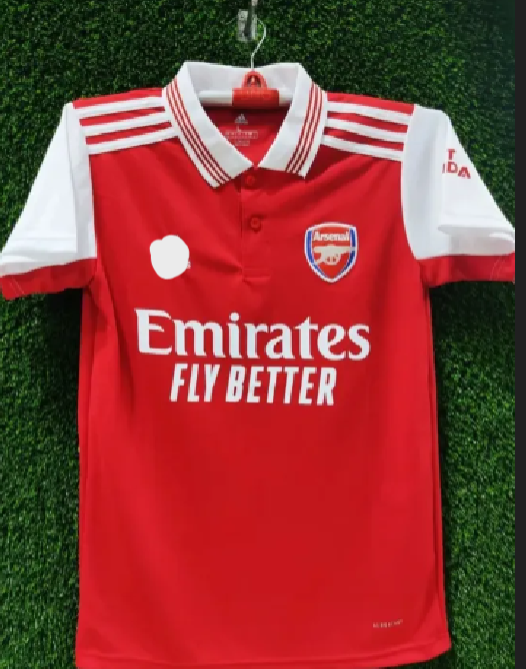 ARSENAL Red White Kit FC 2023-2024 Jersey - ARSENAL Red White Kit ...