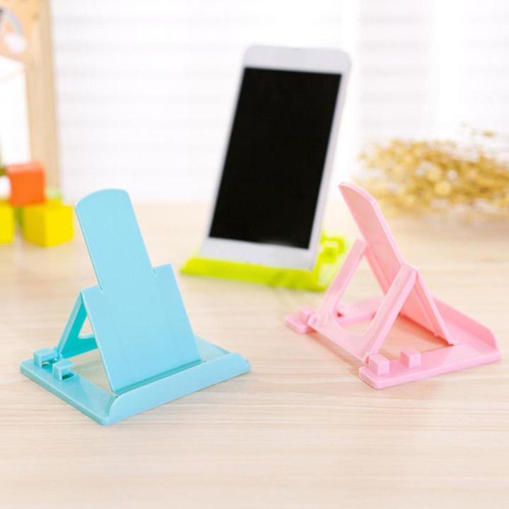 Universal Folding Cell Phone Support Plastic Holder - MultiColour 10pcs ...
