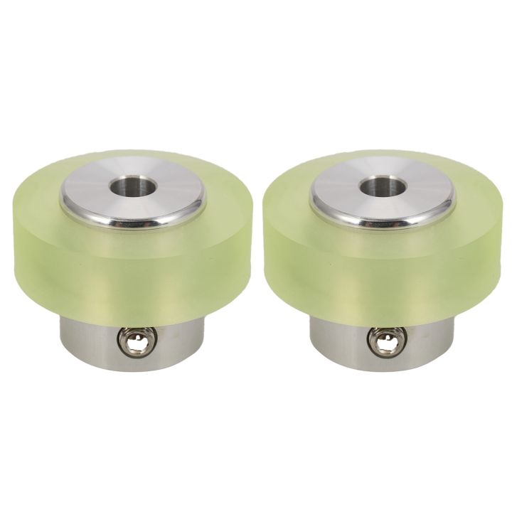 2X,300mm Aluminum Polyurethane Industrial Encoder Wheel Measuring Wheel ...