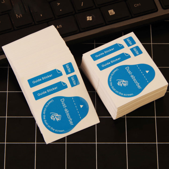 20/50pcs Dust Removal Screen Cleaning Tool 3 in 1 Dust-absorber + Guide ...