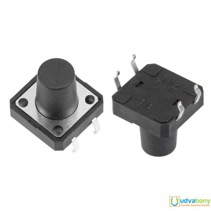 12x12x12mm Push Button Switch-10Pcs | Daraz.com.bd