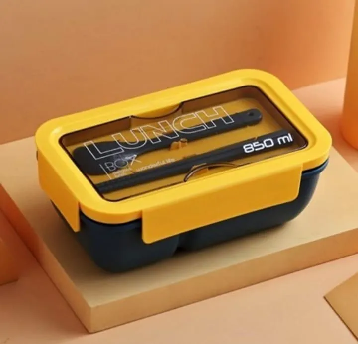 Food grade high temperature resistant student lunch box single-layer ...