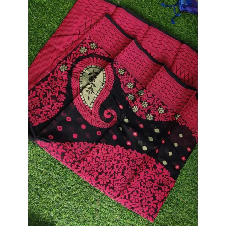 multicoular jamdani sharee | Daraz.com.bd