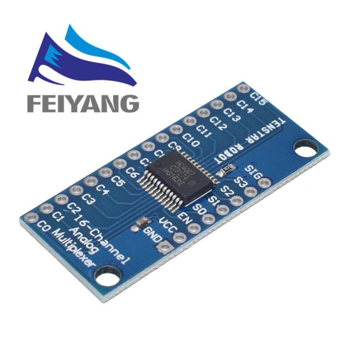 【happy one】1PCS 16-Channel Analog Digital Multiplexer Breakout Board ...