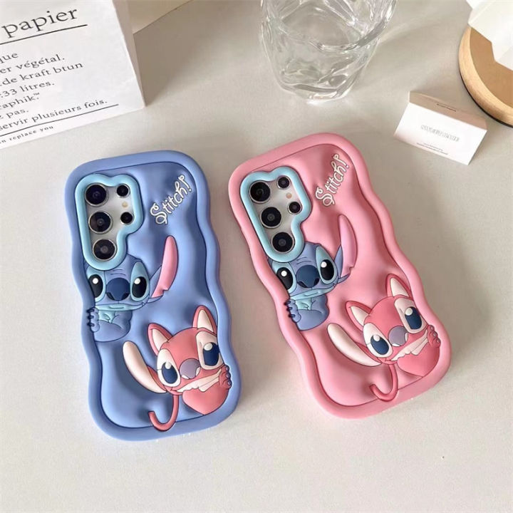 For Samsung Galaxy S24 S23 Ultra S22 Plus S21 S20 FE So Cute Stitch ...