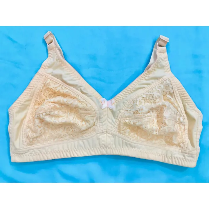 Lace Non-Wired Non-Padded Everyday Bra For Women's | Daraz.com.bd