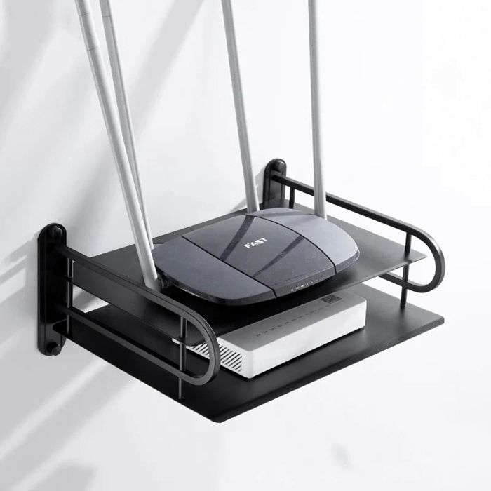 Multi Layer Wall Mount Router Stand | Daraz.com.bd