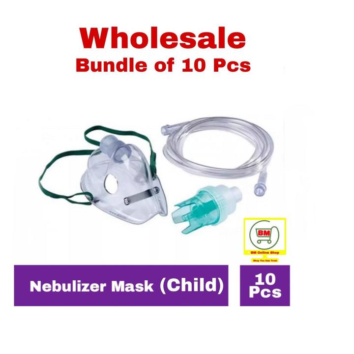 Bundle Of 10 Pcs Child Size Nebulizer Mask_ Nebulizer Machine ...
