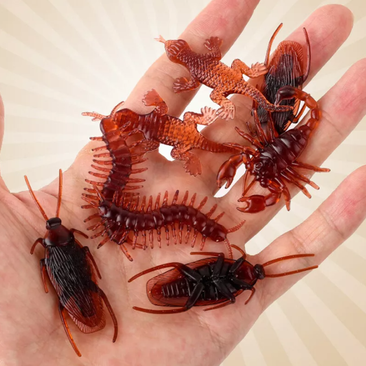 Artificial Cockroach Models Simulated Animal Halloween Party Trick Toys ...