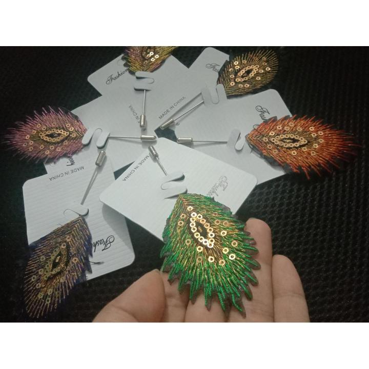 Metal and Fabric Hijab Pin For Women -1 Pcs | Daraz.com.bd