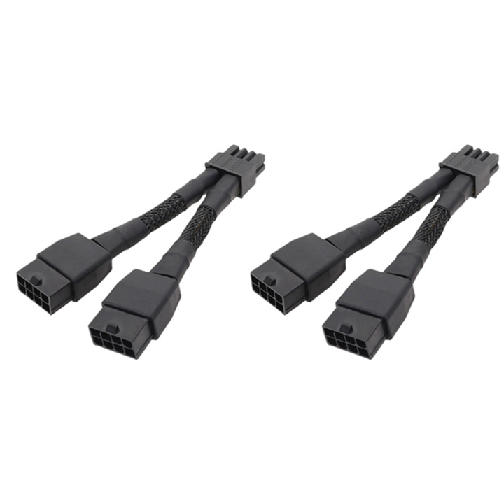 2X Dual 8Pin to 8Pin Power Cable Graphics Card Power Cord Cable for K80 ...