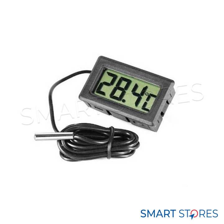 Digital Thermometer LCD Display Temperature Sensor Meter | Daraz.com.bd