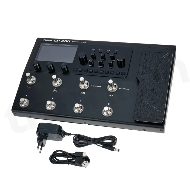 Valeton GP-200 & GP-200R Multi Electric Guitar & Bass Guitar Effects ...