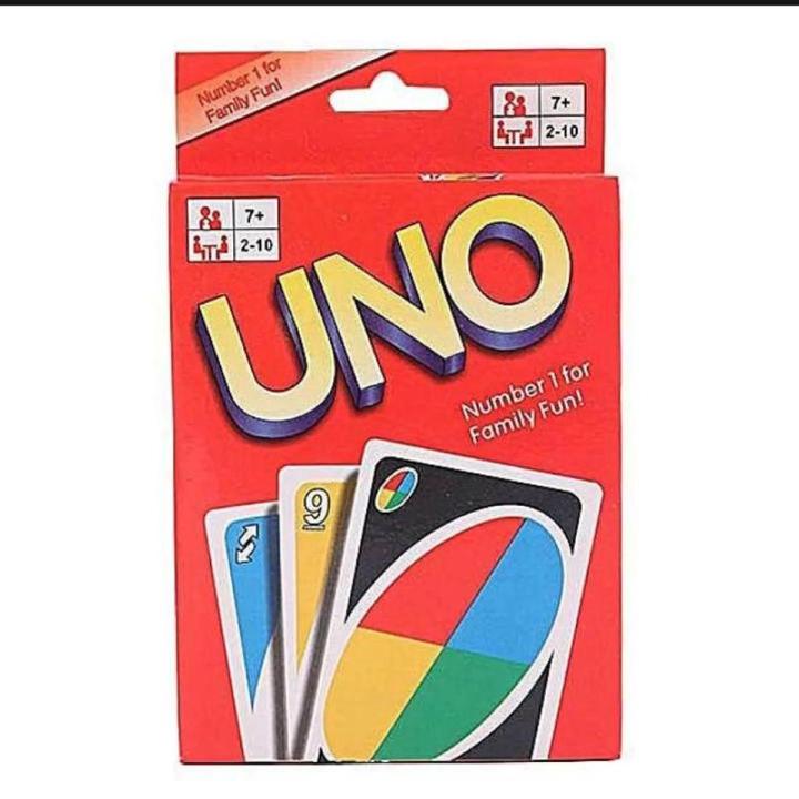Paper Uno Card Game - Multi Color | Daraz.com.bd