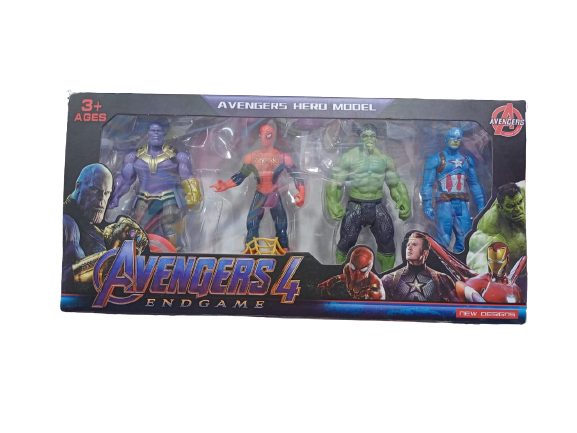 Figure Set Average Endgame 4 pc | Daraz.com.bd