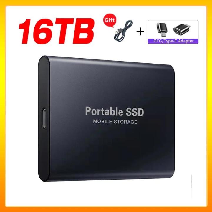 Original 100% High-Speed External Hard Drive 1TB Portable SSD USB 3.1 ...