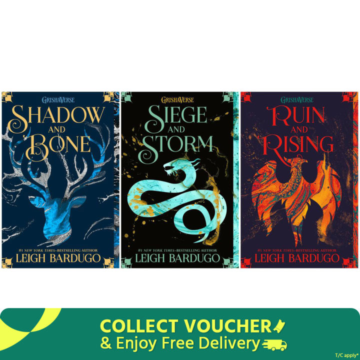 The Shadow and Bone Trilogy by Leigh Bardugo (White Print) | Daraz.com.bd