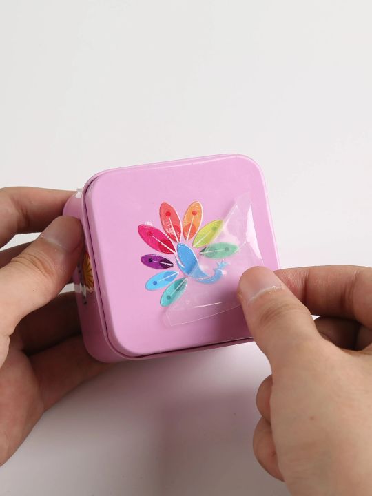 3D Custom UV Transfer Sticker DTF Print Brand Logo Clear Crystal Label ...