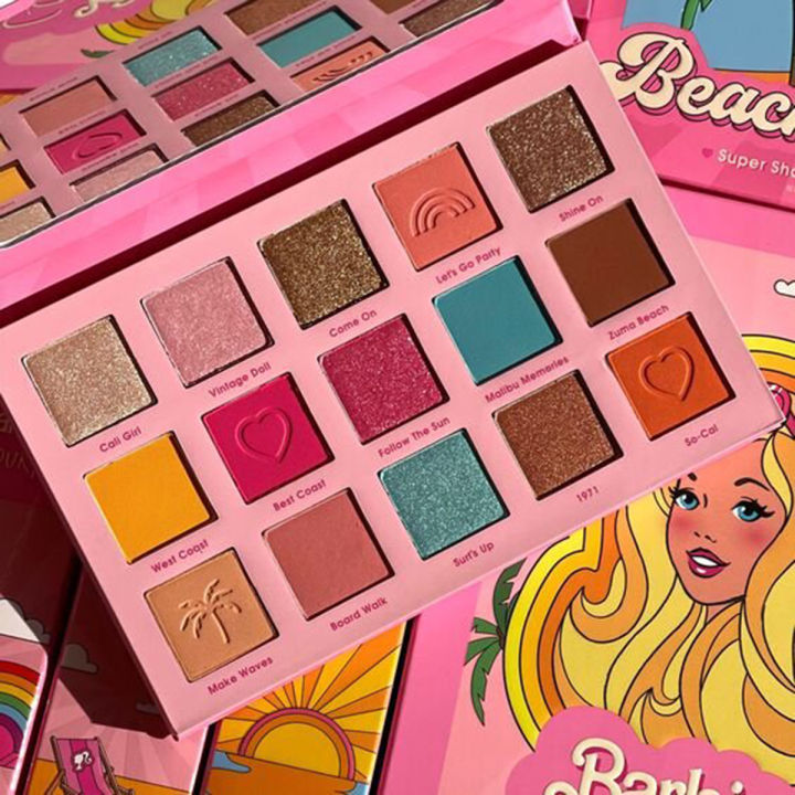 Colourpop - Pressed Eyeshadow Powder Palette Malibu Barbie | Daraz.com.bd
