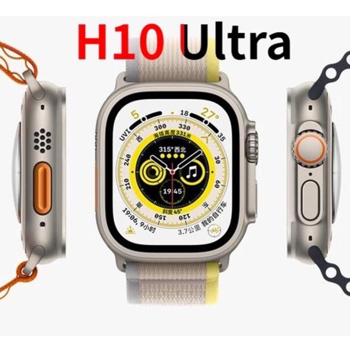 H10 Ultra Smart Watch Smart Fitness Health Tracker Bluetooth Call Heart ...