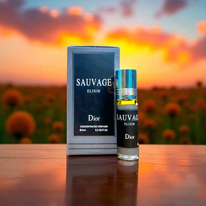 Dior Sauvage Elixir Attar Perfume for Men – Premium Concentrated Roll ...