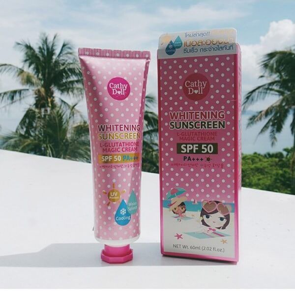 International Korean Product Cathy doll Sunscreen Magic Cream SPF 50 PA ...