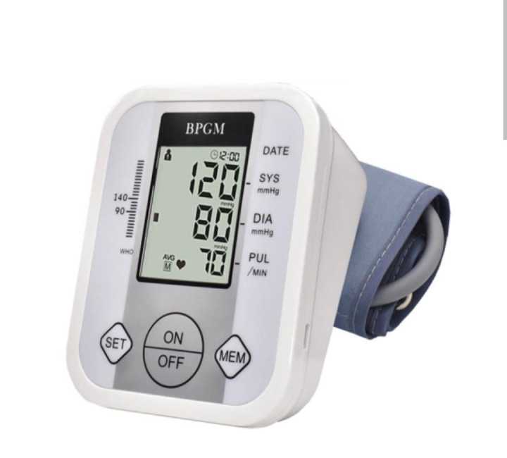 BP Machine Monitor Digital Fully Automatic Upper Arm Blood Pressure ...