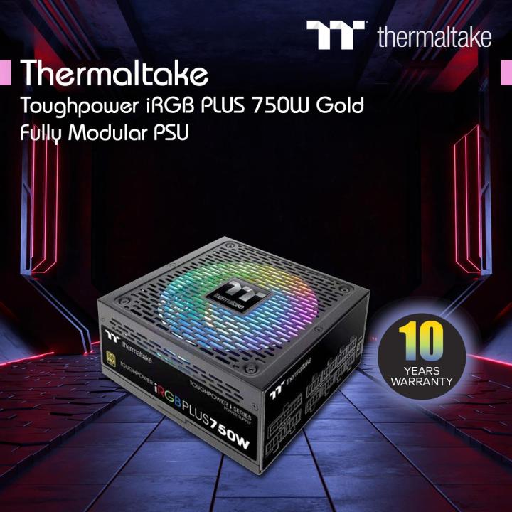 Thermaltake Toughpower IRGB PLUS 750W Gold TT Premium Edition Power Supply | Daraz.com.bd