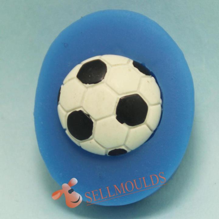 【happy one】Soccer Shape Molds Mini Football Party Fondant Cake ...