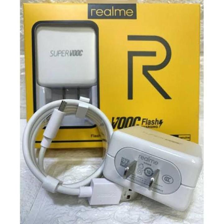 Realme orginal 20 watt vooc Flash charger Type C- port super fast ...